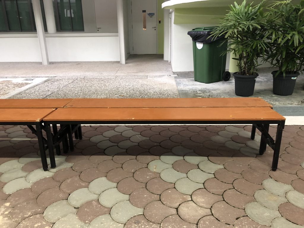 GS Wooden Bench - Dekko Tentage